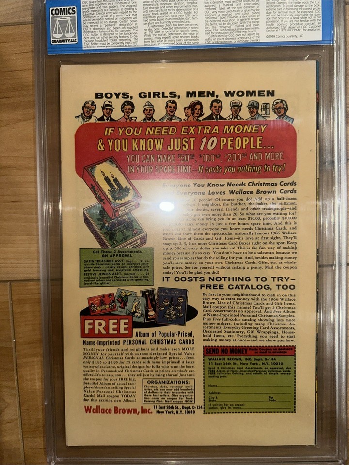 THOR 132 CGC 9.6 OLD LABEL NEVER PRESSED | eBay