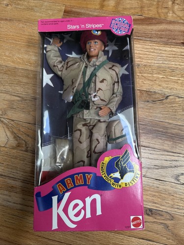 VTG Army Ken 1992 NRFB Stars 'n Stripes Series #1237 | eBay