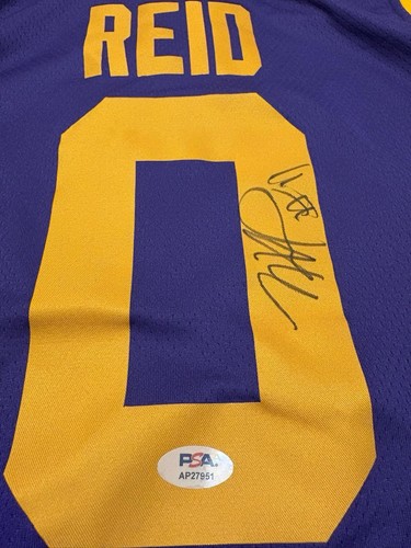 Naz Reid Signed Autographed LSU Tigers Jersey PSA COA Large Auto ...