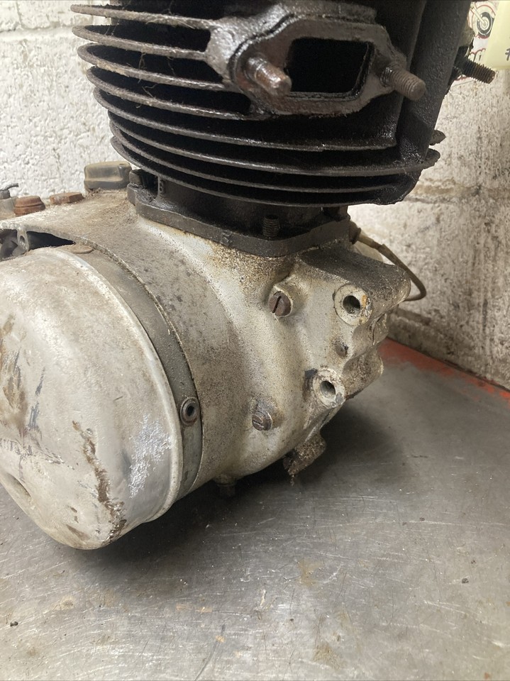 1965 Puch Sears Allstate Sr250 250 Twingle Engine Motor Complete Turns ...