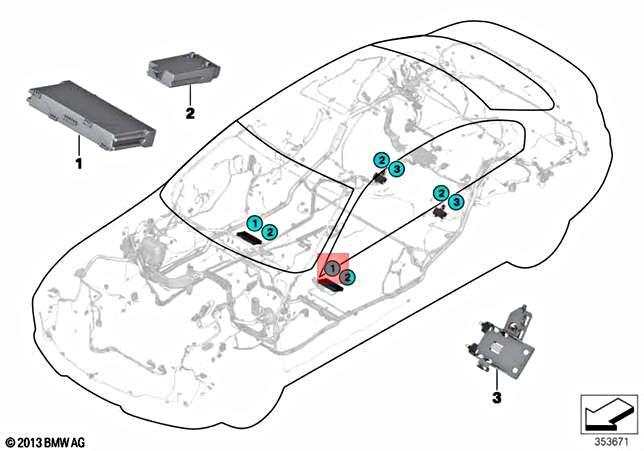 Genuine BMW MINI BMW I ZINORO Hybrid X1 X5 M X6 Cooper Seat module ...