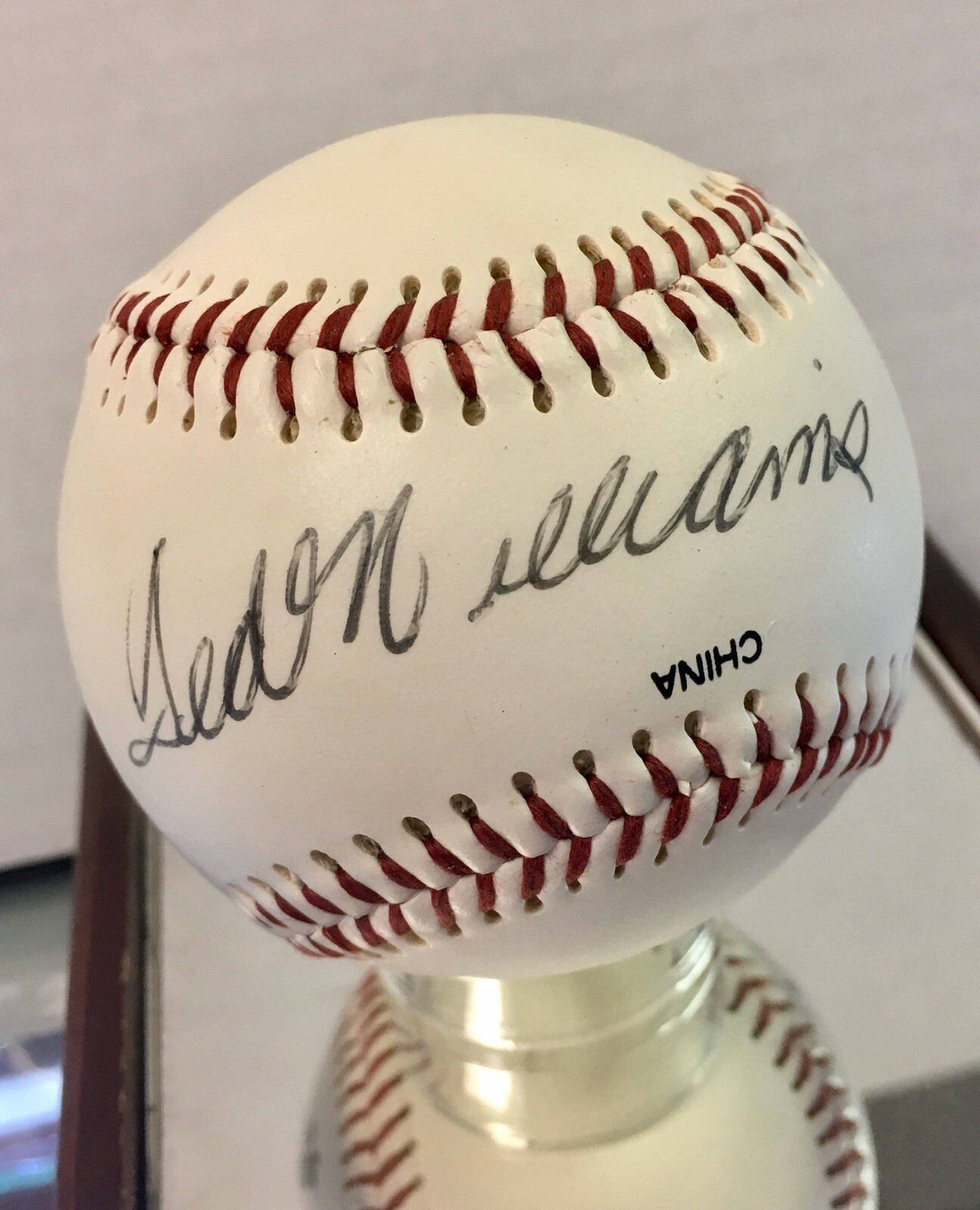 Ted Williams Signed Baseball | eBay