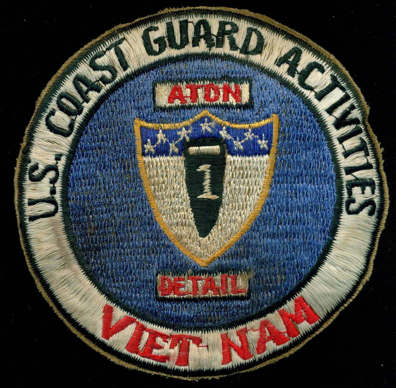 USCG Coast Guard Activities Aton 1 Detail VietNam Patch HM-2 | eBay