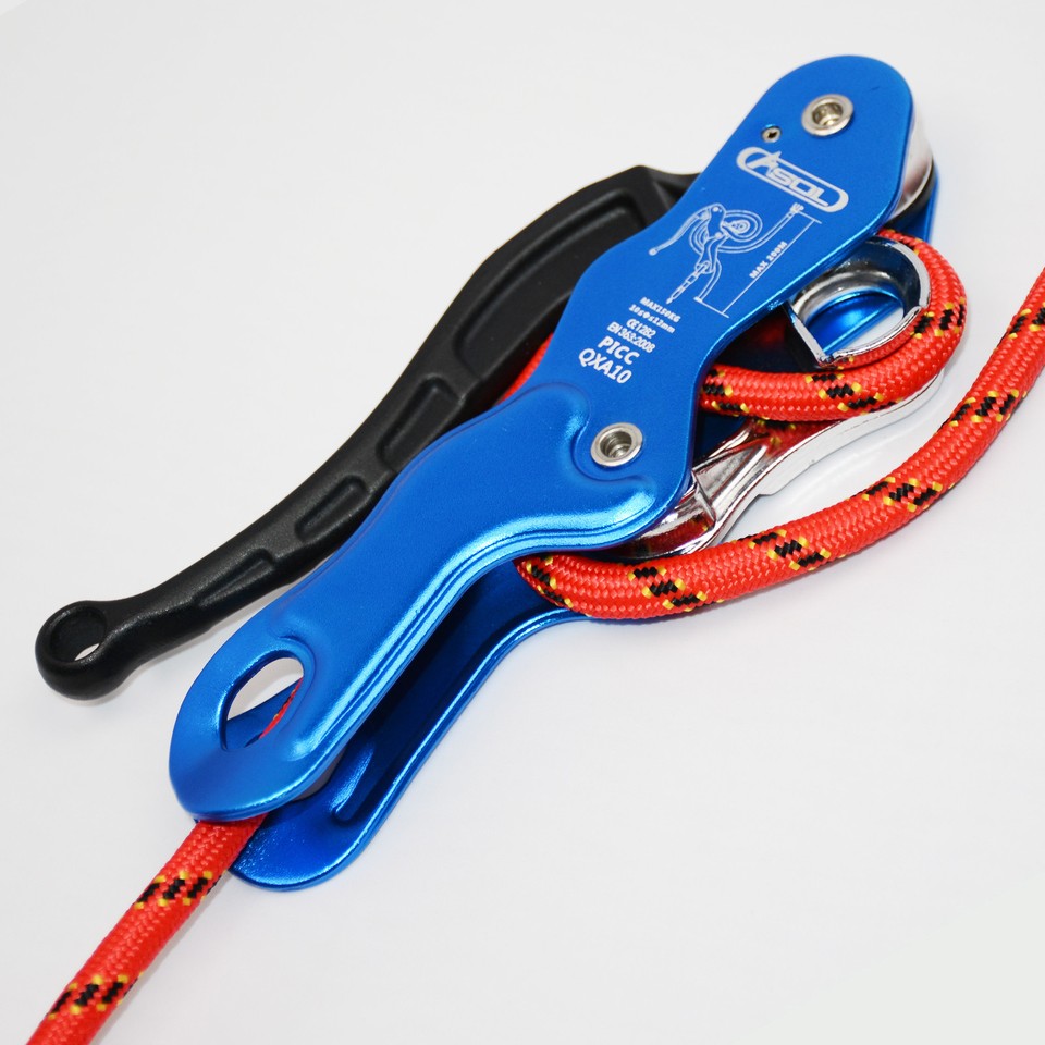 Rock Climbing Self Braking Stop Descender Rescue Arborist Rappelling ...