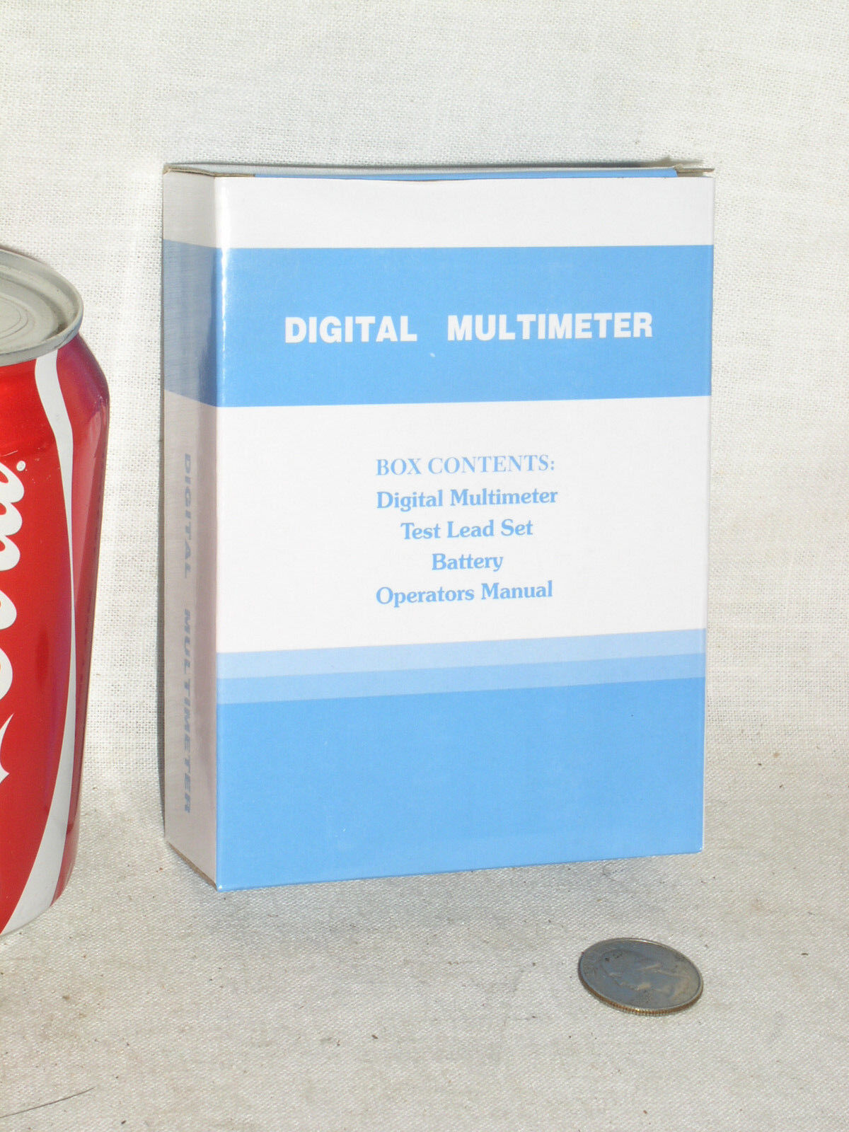 DIGITAL ECONOMY LOW COST HANDHELD LCD DVM VOM MULTIMETER VOLT AMP ...