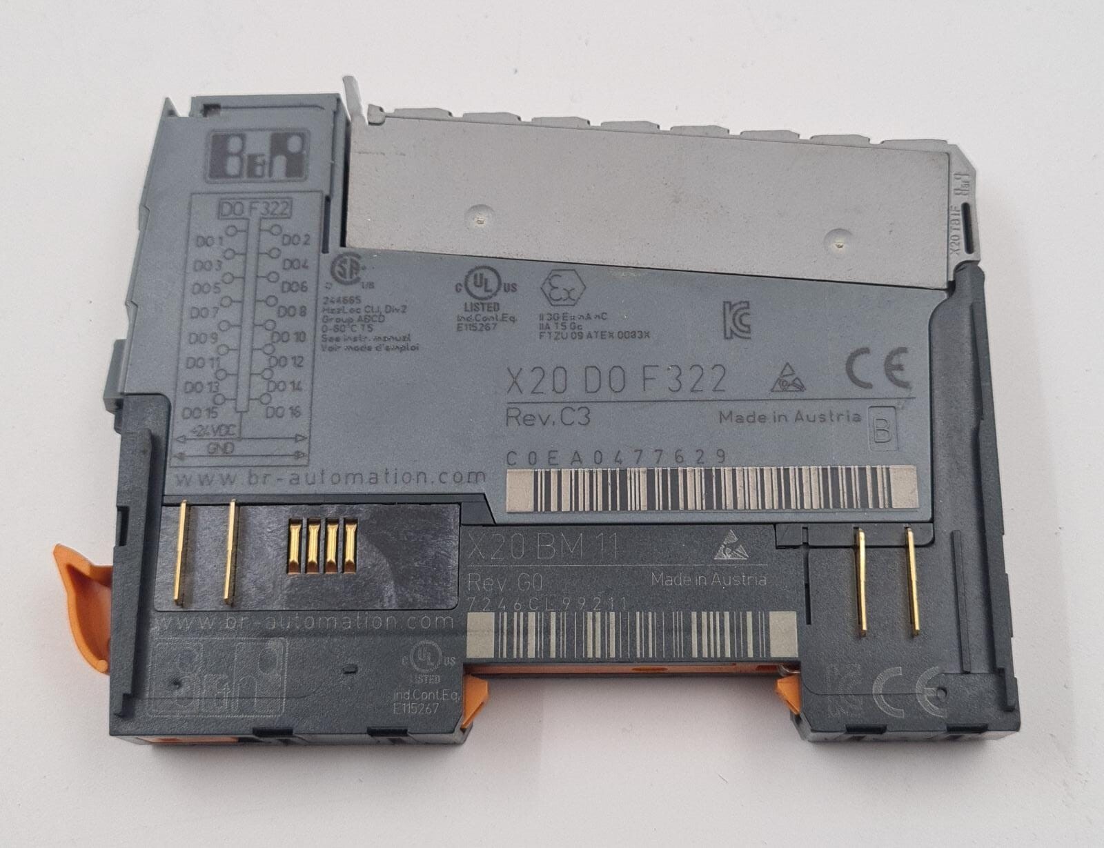 B&R Automation X20 DO F322 & X20 BM 11 Digital Control Module | eBay