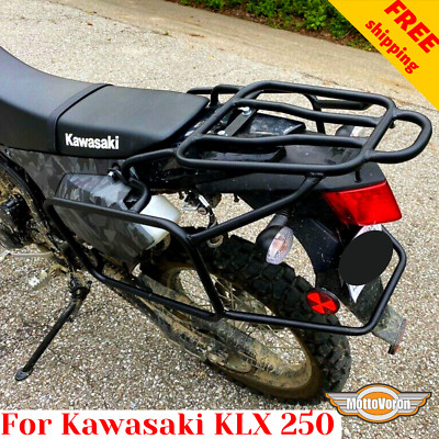 For Kawasaki KLX 250 Rack luggage system KLX250SF Side carrier KLX250S ...