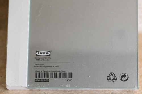 IKEA CLIPS Borderless Glass Picture Frame 4Pack ~ 5x7in ~ 10x15cm ~ NEW ...