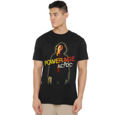 AC/DC Powerage T-Shirt S-2XL, Black | eBay