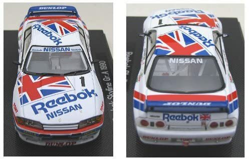 EBBRO 44160 1 43 Nissan Reebok Skyline Gr.a 1990 #1 White Model Cars ...