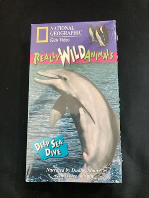 National Geographic Really Wild Animals Deep Sea Dive VHS watermark ...