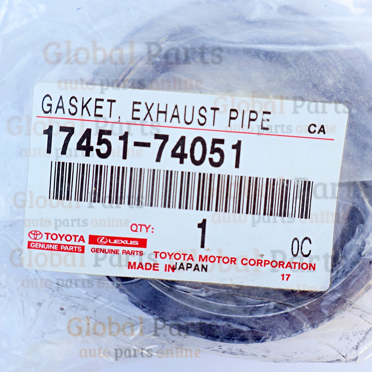 Toyota 4Runner Gasket Exhaust Pipe Gasket 17451-74051 For Toyota ...