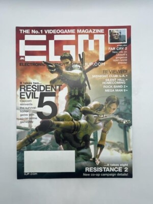 Electronic Gaming Monthly EGM Magazine Issue 234 Resident Evil 5 | eBay