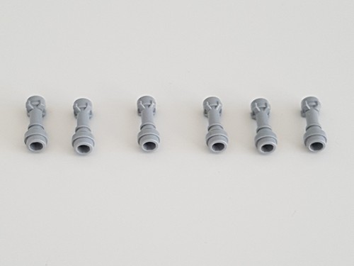 2 x Lego Light Grey Sword or Light Saber Handles Parts | eBay UK