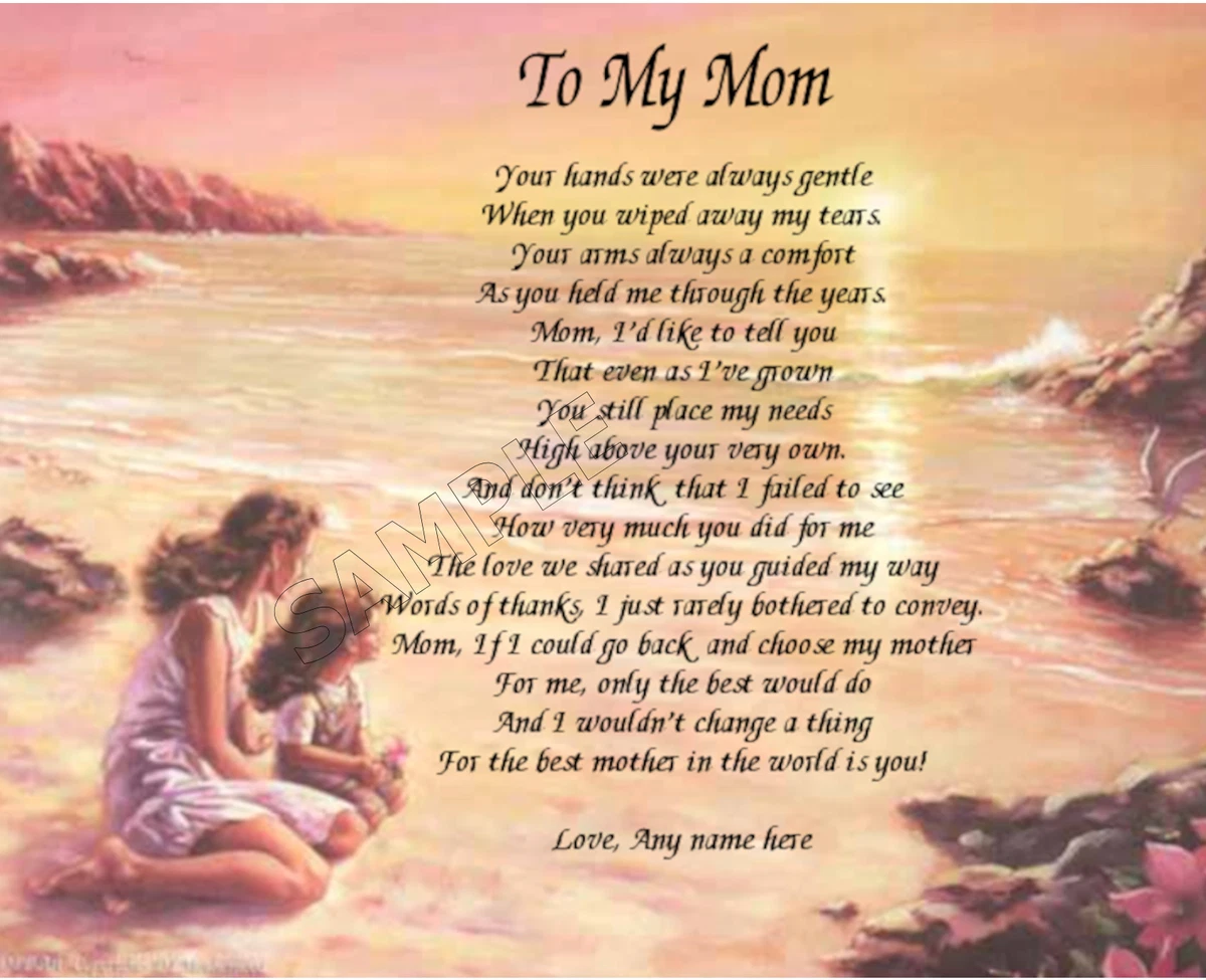 Best Mom Ever Poems