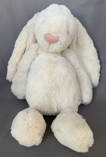 Jellycat Cream White Off White BASHFUL BUNNY RABBIT Stuffed Animal ...