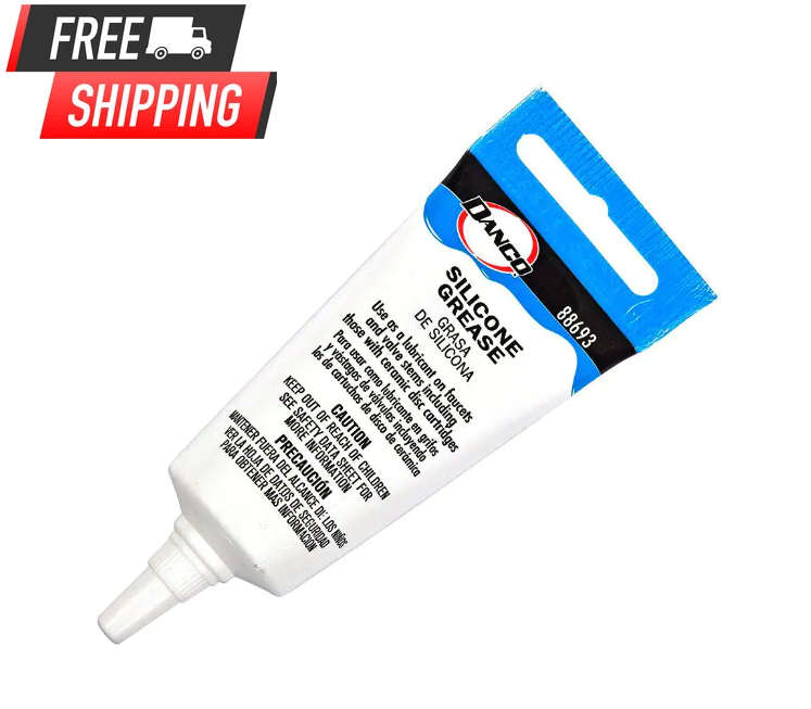 Danco - 0.5 oz. Silicone Faucet Grease - Waterproof Silicone Faucet ...