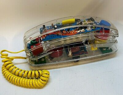 Conair SW205 Transparent Phone Retro 80s 90s Clear Model **Untested ...