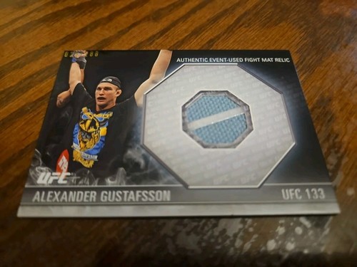 2012 Topps UFC Knockout - Fight Mat Relics Alexander Gustafsson #FM-AG ...