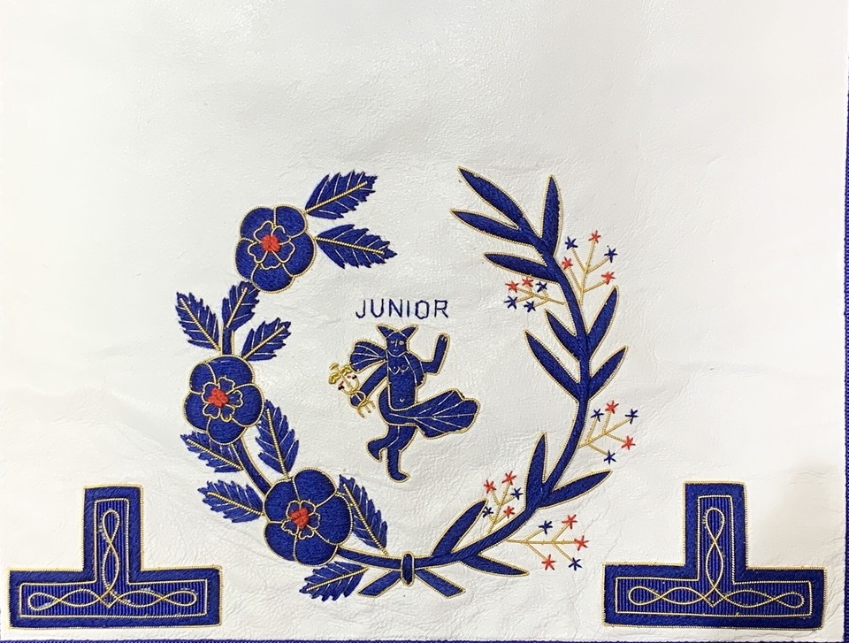 Massonico Craft Grand Rango Bassa Uniforme Grembiule e Colletto Set ...