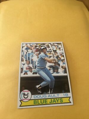 1979 Topps Doug Ault Toronto Blue Jays 392 Free Shipping | eBay