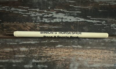 BINION’S HORSESHOE RACE & SPORTS BOOK Vintage Pen | eBay