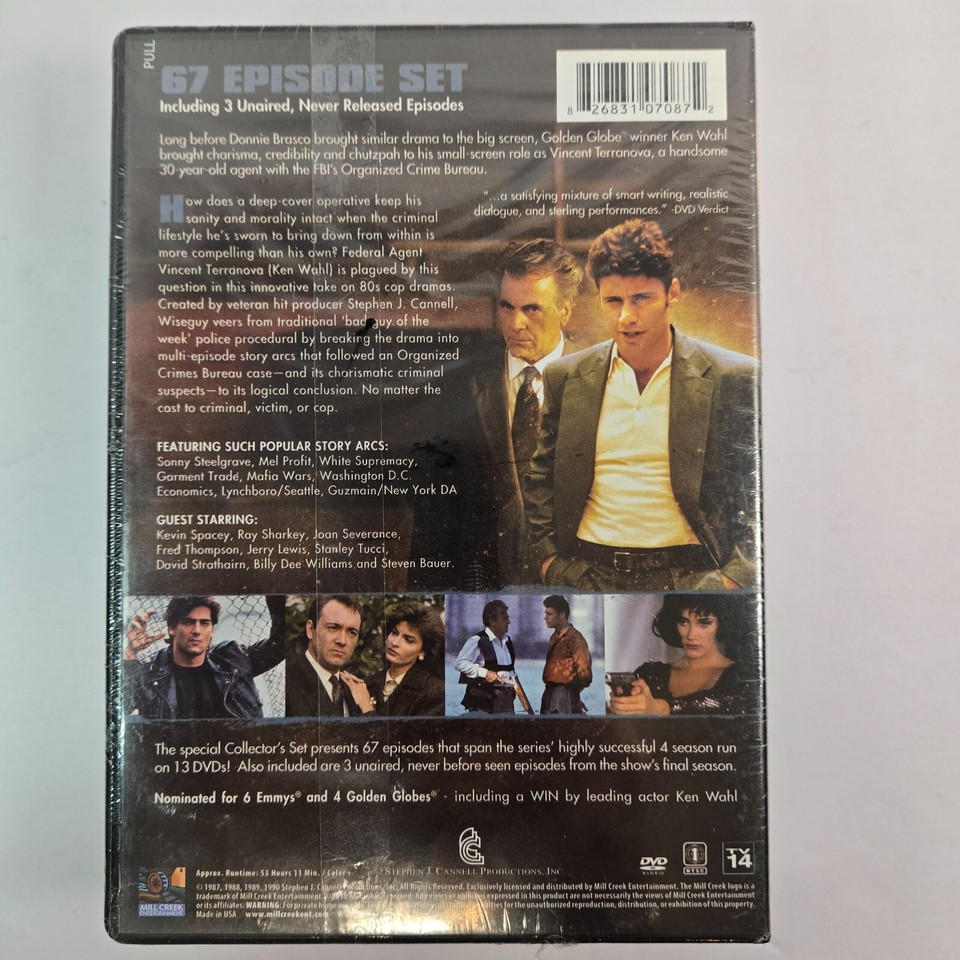 Wiseguy DVD- The Complete Series includes all 4 Season's with ALL 75 ...