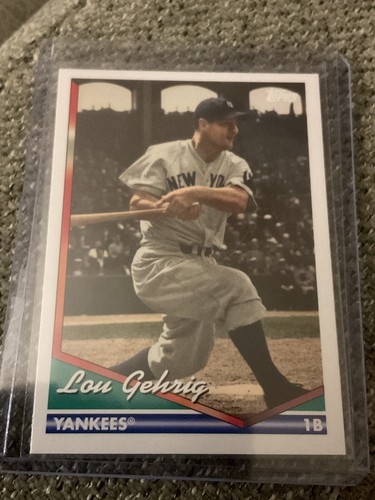 2024 Topps Archives - 1994 Topps Lou Gehrig #201 | eBay