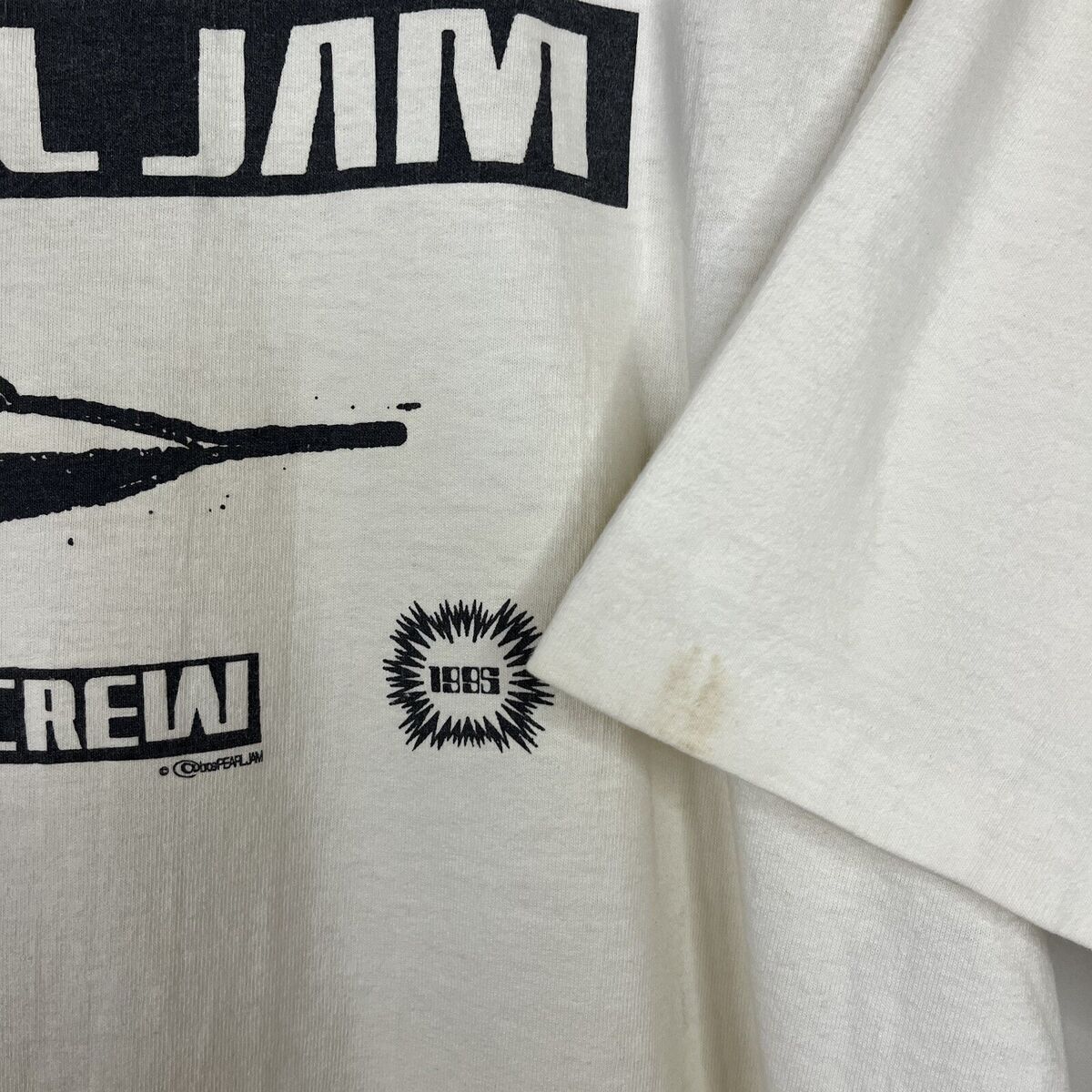 RARE Vintage 1995 Pearl Jam Vitalogy Tour Shirt Eddie Vedder RARE Vintage 1995 Pearl Jam Vitalogy Tour Shirt Eddie Vedder