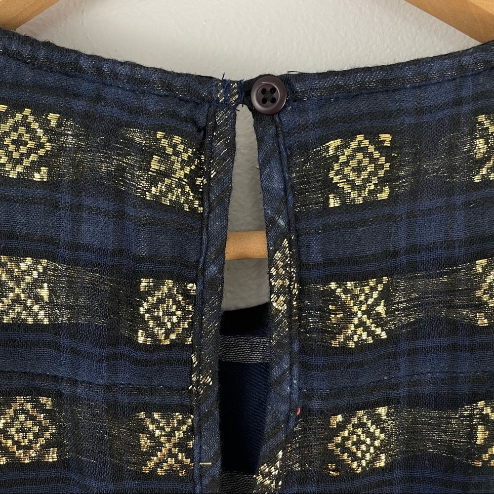 Ace & Jig Dress Mini Fall Plaid Blue Black The Party … - Gem