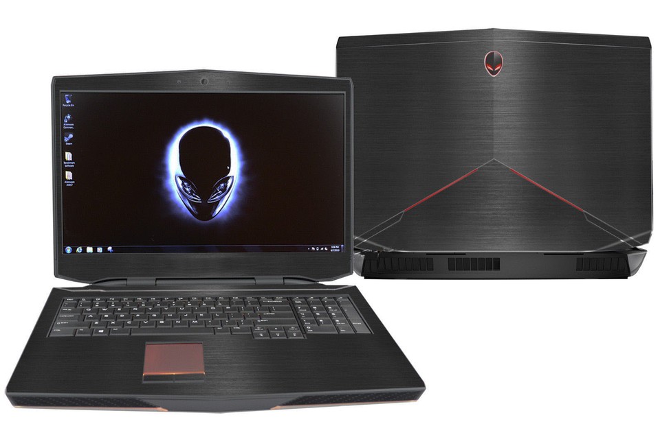 KH Laptop Brushed Sticker Skin Cover for Dell Alienware 13 R3 ALW13C ...