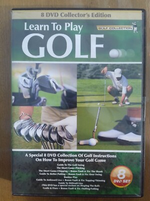 Learn To Play Golf {How to Improve Your Game} (8 x DVD, 2009) | eBay UK