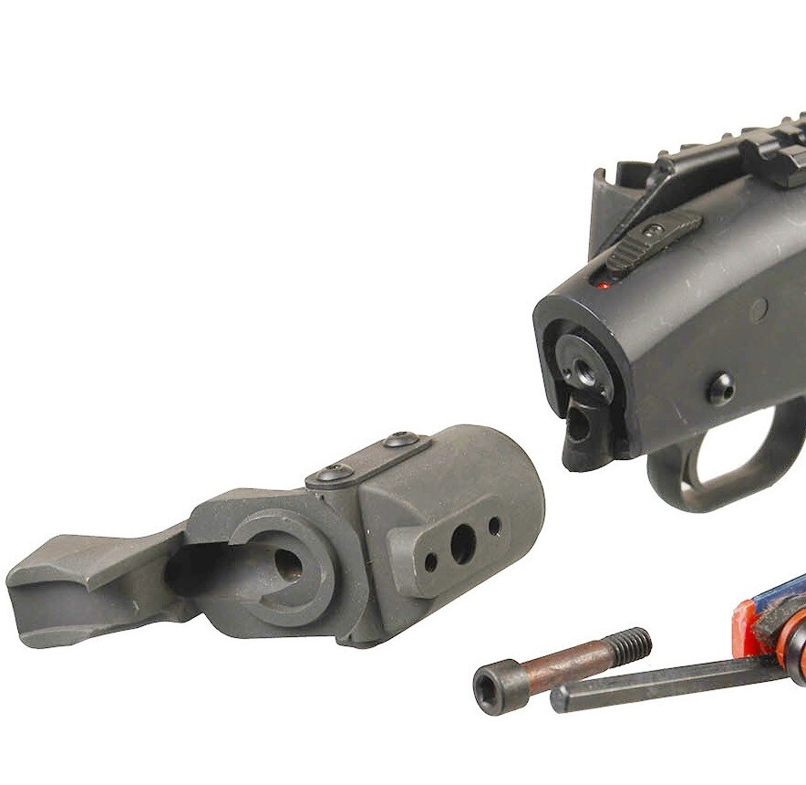 Aluminum Rear Grip Adapter F Mossberg 500 590 Stock,Three Side QD Port ...