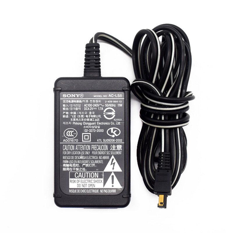 AC Adapter Charger for Sony Cyber-shot DSC-P150 DSC-P200 DSC-S750 ...