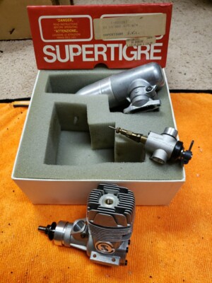 SUPER TIGRE Engine - Super Tigre GS 45 ABC RC SRL - new! Part 11003282 ...