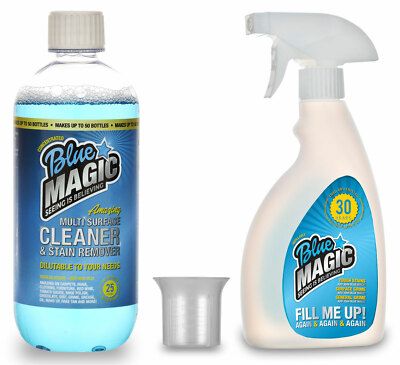 BLUE MAGIC 500ml multi surface cleaner + Mixer Bottle OFFICIAL ...