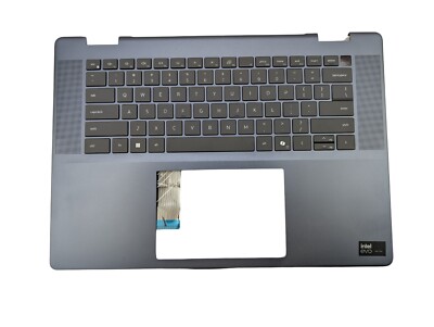 NEW OEM Dell Inspiron 16 Plus 7640 2in1 Palmrest W/ Backlit US Keyboard ...