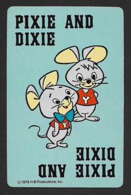 Pixie and Dixie card from 1979 Old Maid game Laff A Lympics - 1 card | eBay