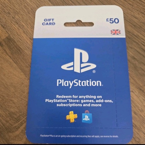 PlayStation Store PSN £50 Gift Card Games add-ons and more| PS4 / PS5 ...