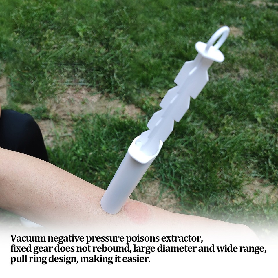 Mosquito Bite Suction Pump Vacuum Negative Pressure Outdoor Poisons ...