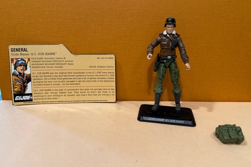GI JOE General HAWK 25th Anniversary Hasbro 2008 | eBay