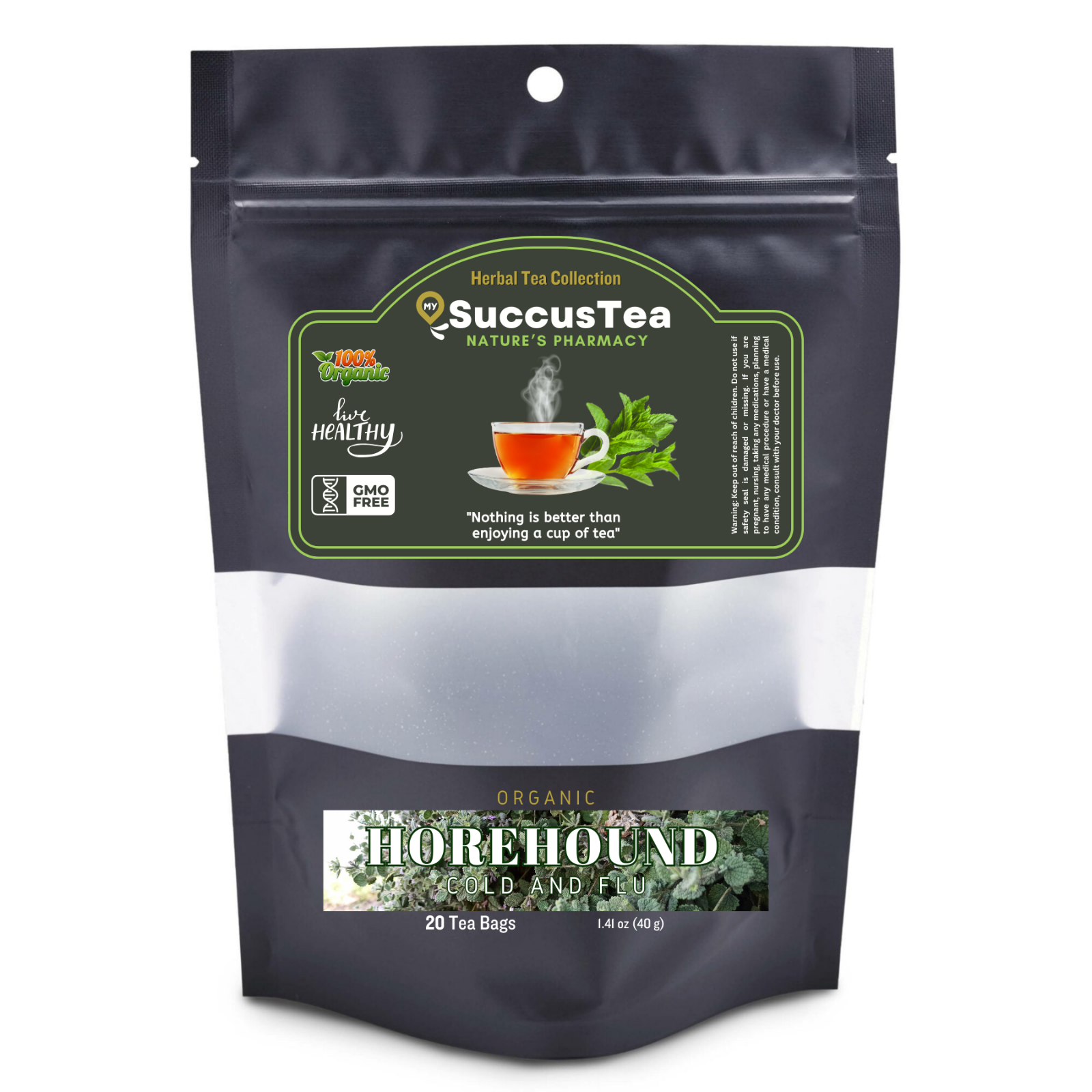 Organic Horehound Tea - 20 Bags | eBay