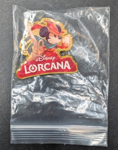 Disney Lorcana D23 Mickey Mouse Exclusive Promo Pin Brave Little Tailor ...