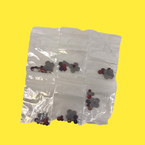 Lot of 6 sets - Nintendo NEW 2015 3DS XL Replacement Buttons Red/Gray ...