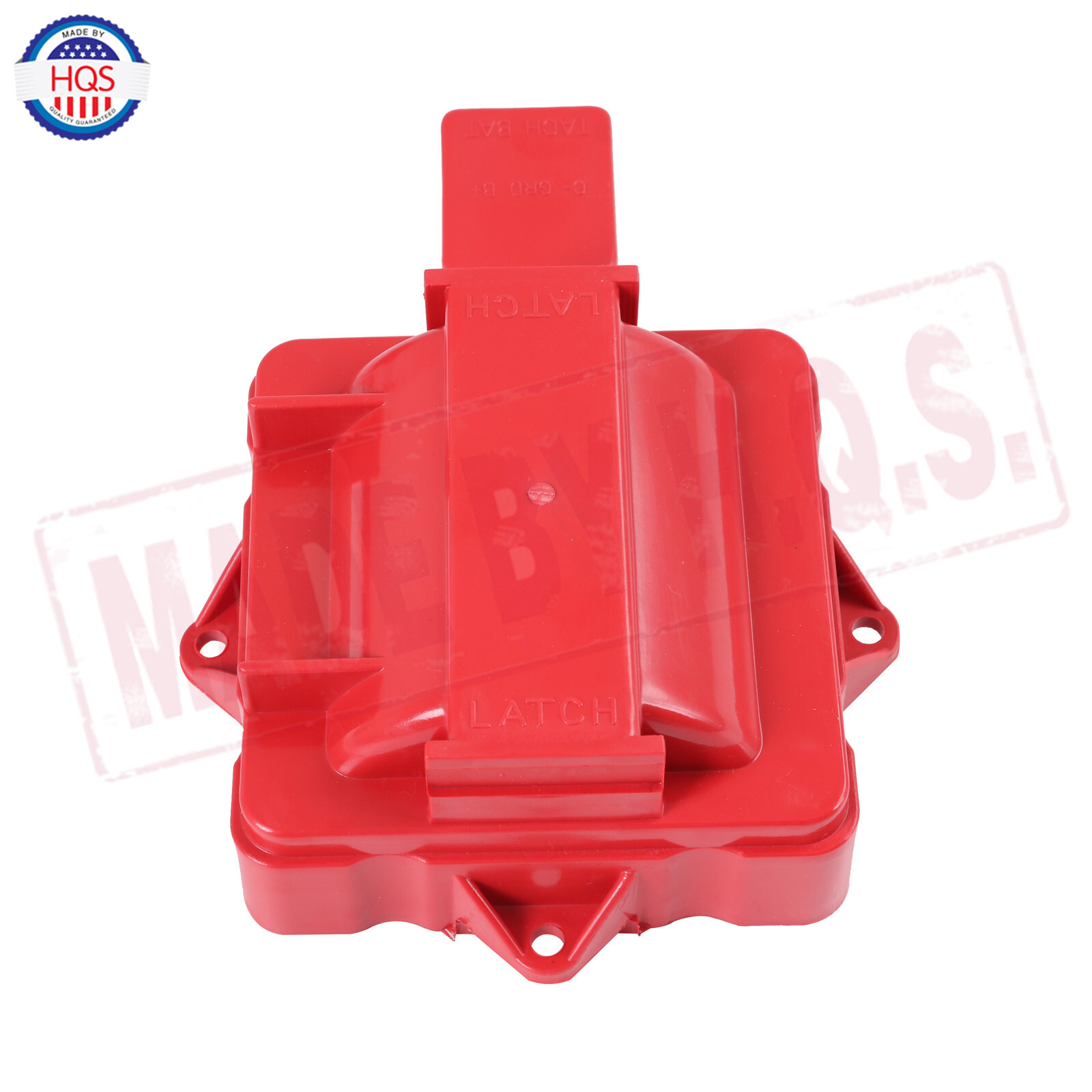 Red Large Hei Distributor Ignition Coil Cap Rotor For Chevy SBC BBC 305 ...