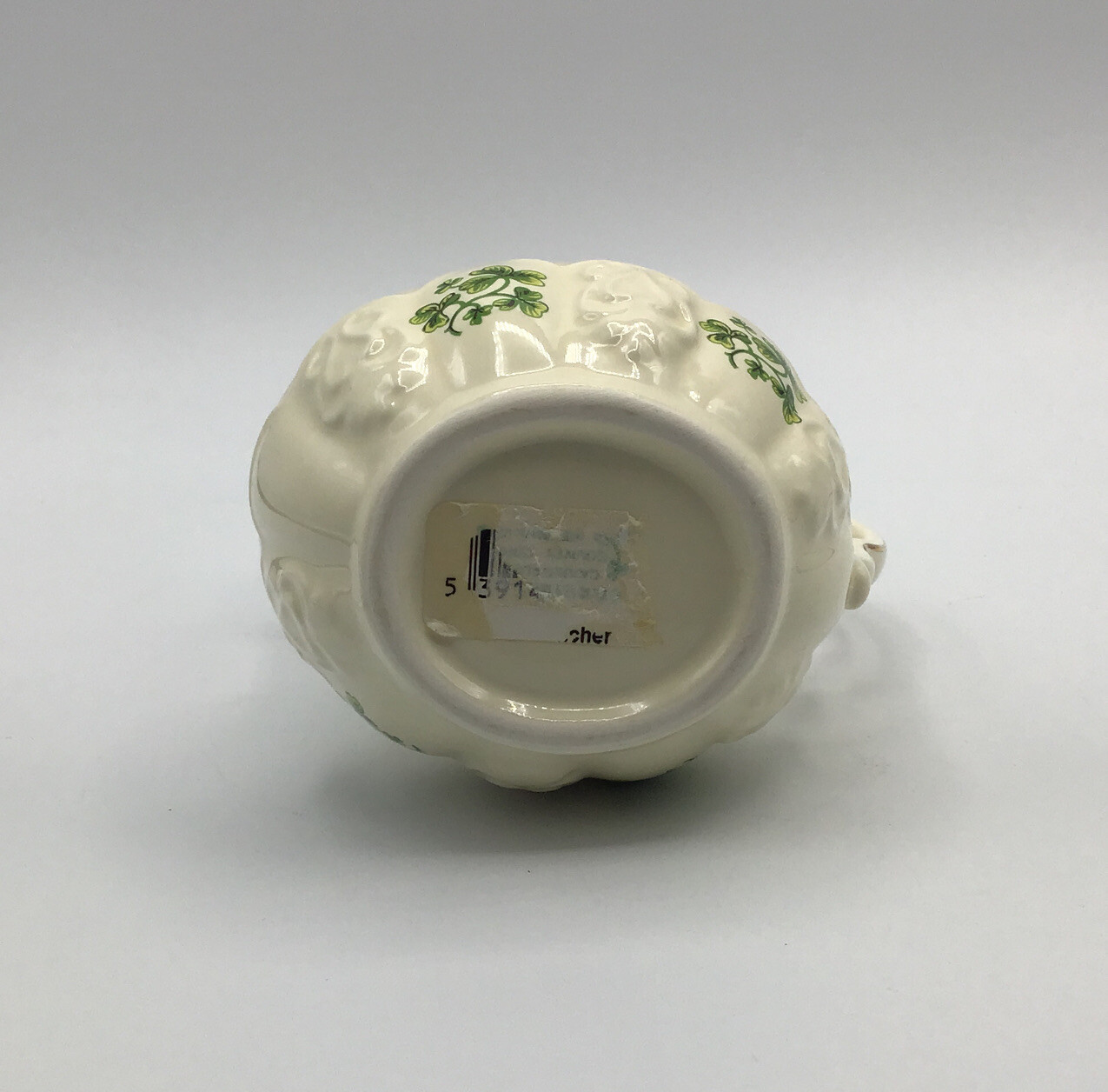 Erin China Carrigaline Shamrock 24KT Handpainted Creamer Pitcher | eBay