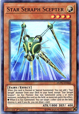 Star Seraph Scepter DUPO-EN060 Yu-Gi-Oh Card Light Play 1st Edition | eBay