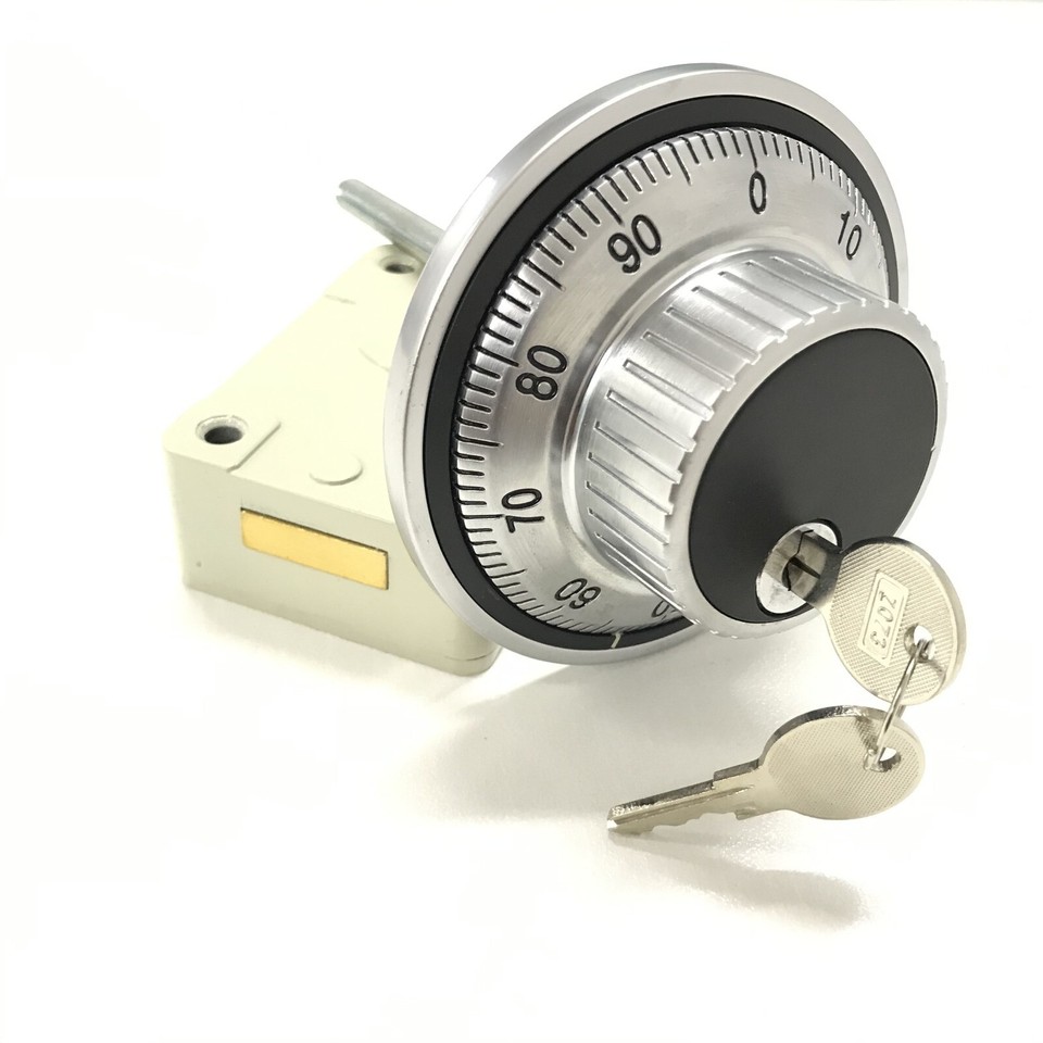 Mechanical Key Combination Safe Lock Dial and Ring With Key UL Listed ...