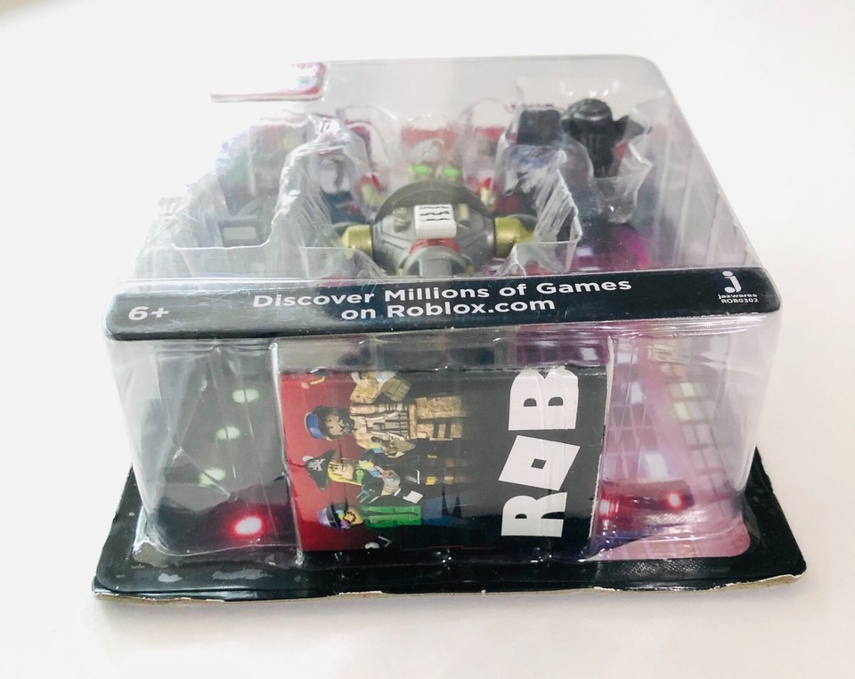 Roblox Brainbot 3000 Action Figure Toy Game Exclusive Virtual Item ...