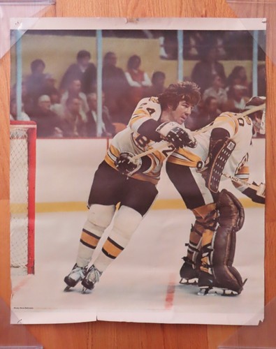 Vintage TERRY O'REILLY w/ GERRY CHEEVERS BOSTON BRUINS Poster by Steve ...